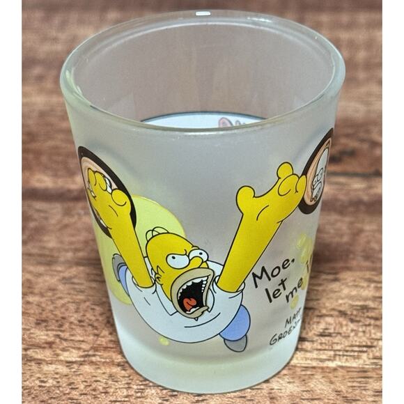 Simpsons | Dining | Vintage The Simpsons Homer Shot Glass 200 Moe Let ...